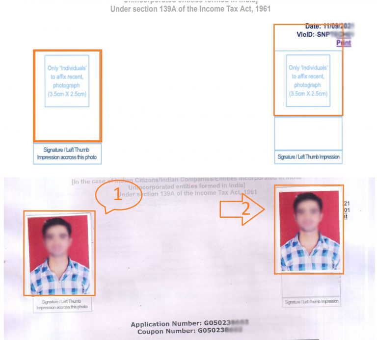 How to fill UTI blank form - My PanCenter